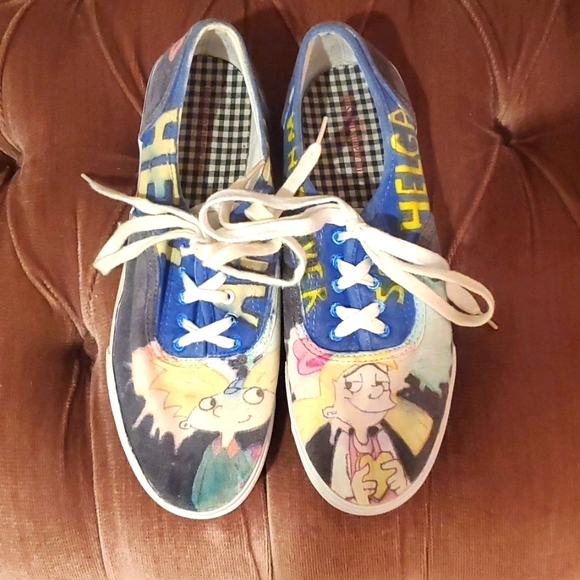 Mossimo Supply Co. | Shoes | Nickelodeon Retro 9s Hey Arnold Custom Low ...